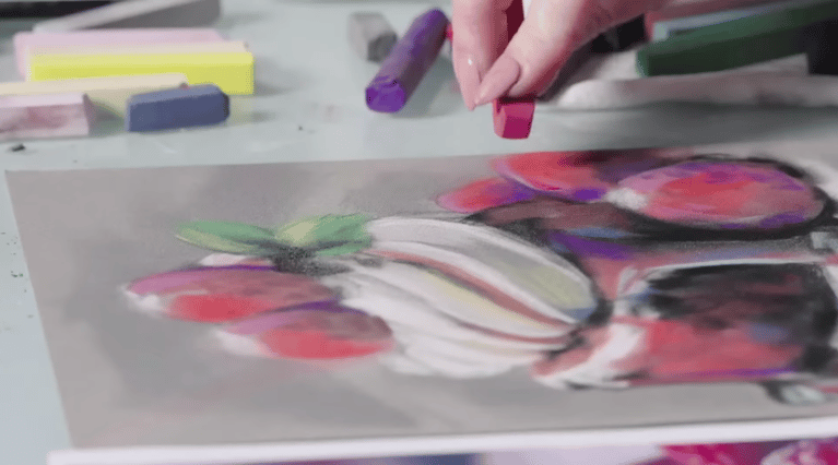 Oil Pastels vs Chalk Pastels