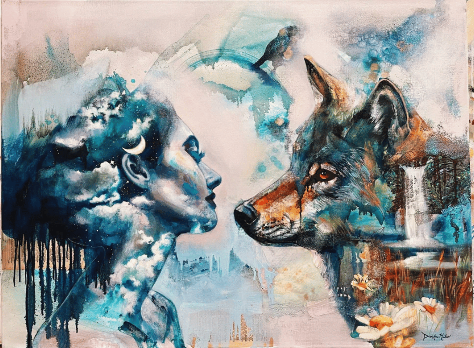 20 Famous Acrylic Paintings from Top Artists