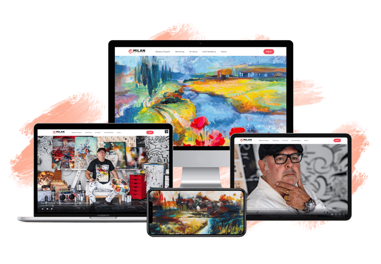How To Create An Abstract Landscape Painting Volume 2