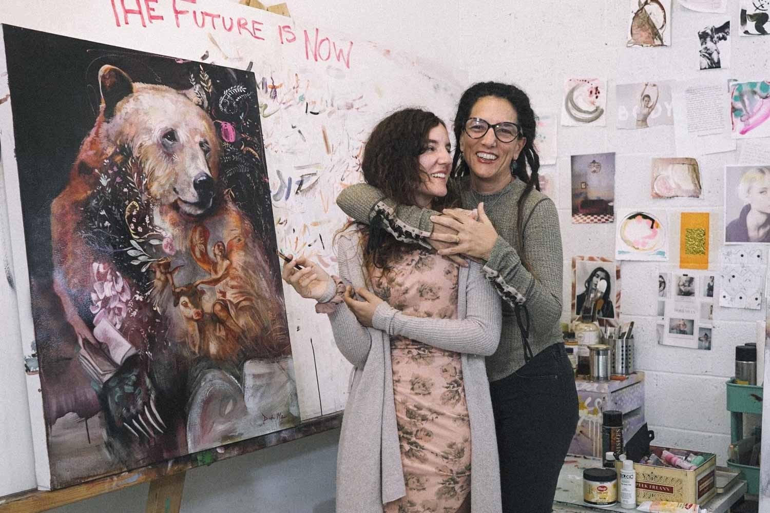 Milan Art Institute | Elli Milan & Dimitra Milan